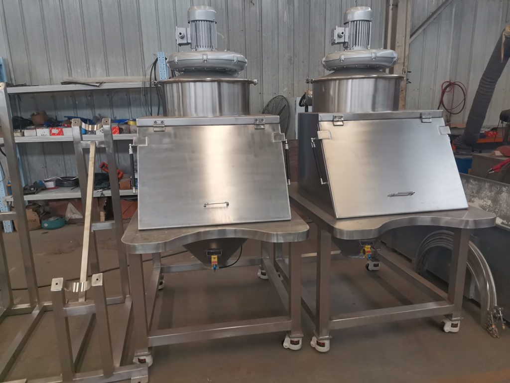 Dust Free Bag Dump Station – Vibratingscreen